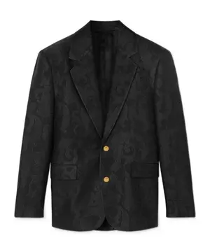 Versace Barocco Pattern Jacquard Blazer