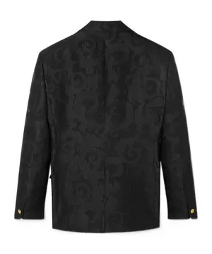 Versace Barocco Pattern Jacquard Blazer