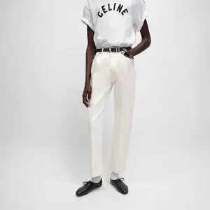 Celine Boyfriend Jeans In Cotton Denim