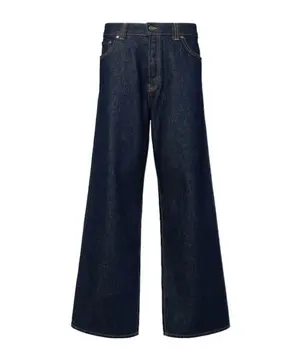 Khaite Winslow Wide Leg Jeans - No