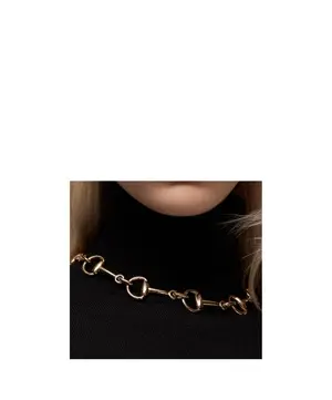 Gucci Horsebit Motif Necklace