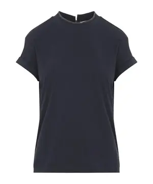 Brunello Cucinelli Embellished Crewneck T-shirt - No