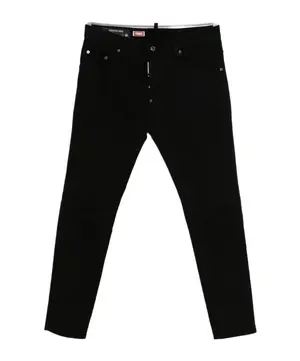 Dsquared2 Skater Rivet Skinny Five-pocket Jeans - Black