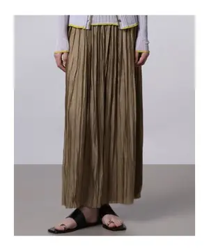 ROBERTO COLLINA Pleated Maxi Skirt