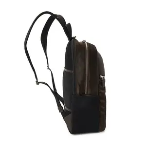 Bally Zippered Backpack With Exterior Pocket - Black