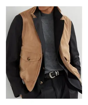 Brunello Cucinelli Padded Vest - Nude