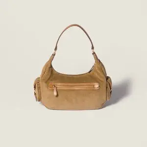 Miu Miu Corduroy Shoulder Bag - Cinnamon