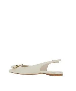 FERRAGAMO Vara Plate Flat Slingback - No