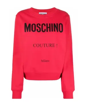 Moschino Print Cotton Sweatshirt