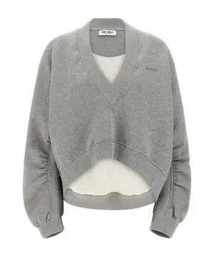 Attico Wide Leg Sweatshirts Hoodies For Women