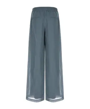 Brunello Cucinelli High-waisted Pleated Wide-leg Trousers