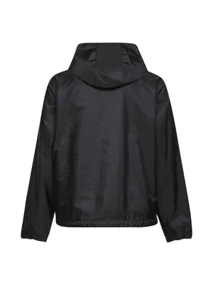 Moncler Logo Patch Zip-up Jacket