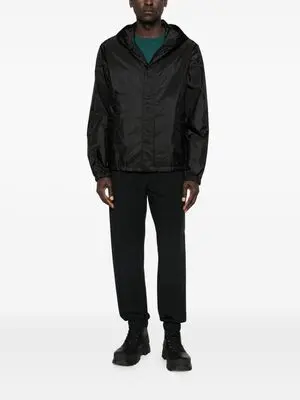 Moncler Logo Patch Zip-up Jacket