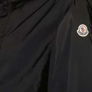 Moncler Logo Patch Zip-up Jacket