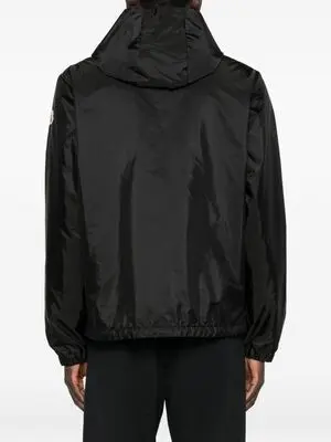 Moncler Logo Patch Zip-up Jacket