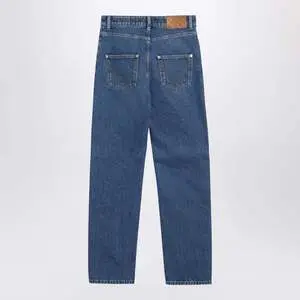 Bottega Veneta Medium Indigo Straight Leg Jeans
