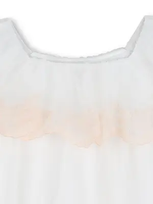 Chloé Ruffled Lace Top