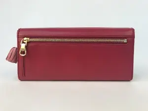 Loewe Zipper Wallet - Red