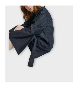 Cecilie Bahnsen Long Sleeve Shirt With Sleeve Ties - Blue