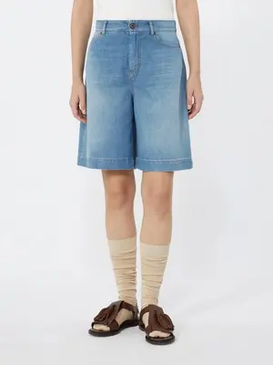 Max Mara Denim Shorts