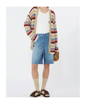 Max Mara Denim Shorts