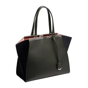 Fendi Logo Detail Handbag - Black