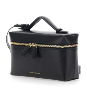 Victoria Beckham Vanity Crossbody Shoulder Bag - Black
