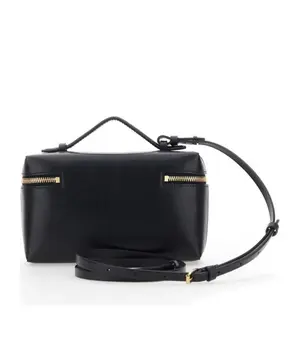 Victoria Beckham Vanity Crossbody Shoulder Bag - Black
