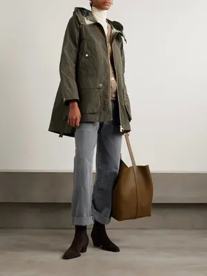 Barbour Hooded Long Jacket