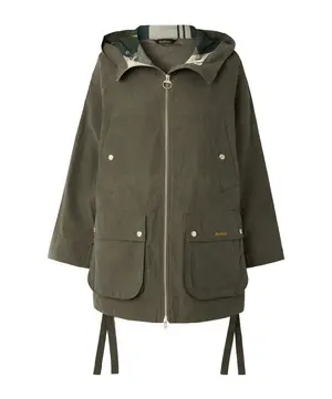 Barbour Middlemarch Hooded Parka Jacket - Green