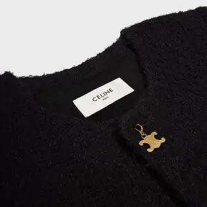 Celine Maggie Coat In Cashmere And Wool