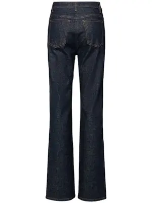 Khaite Danielle High-rise Straight Leg Jeans