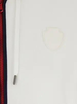 Brunello Cucinelli Zip-up Hooded Sweatshirt - White