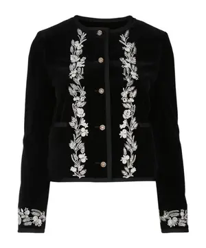 Dior Embellished Long-sleeved Jacket