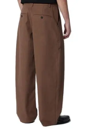 Studio Nicholson Bosworth Twill Trousers - Brown