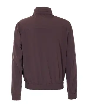 Brunello Cucinelli Zip-up Bomber Jacket With Stand Collar - No