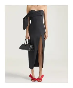 Givenchy Nappa Leather Heeled Mules With Bow Detailing