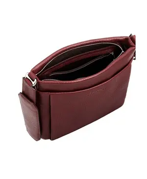 Bally Logo Detail Satchel - Red