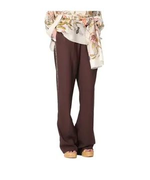 Etro Drawstring Wide-leg Trousers - Multicolor