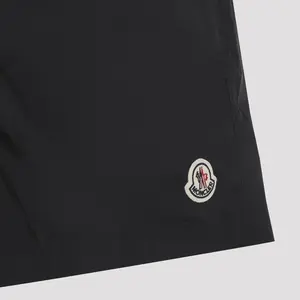Moncler Contrast Panel Swim Shorts