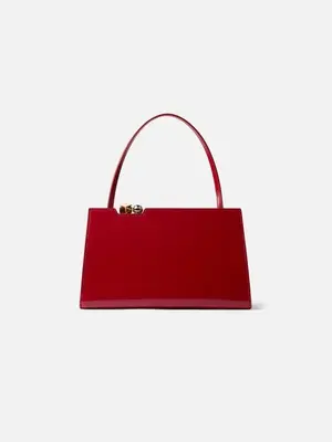 Jacquemus Le Salon Frame Shoulder Bag - Red