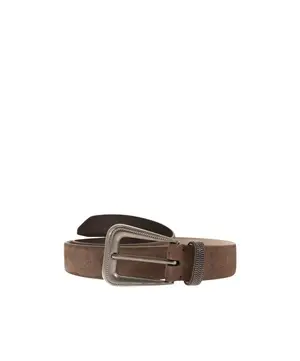 Brunello Cucinelli Monili Buckle Belt - Brown