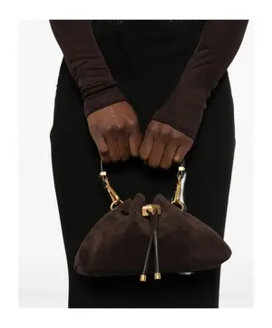 JIMMY CHOO Top Handle Shoulder Bag - Black