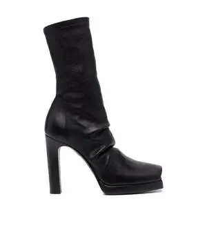 Rick Owens Cheri Square-toe Slip-on Ankle Boots