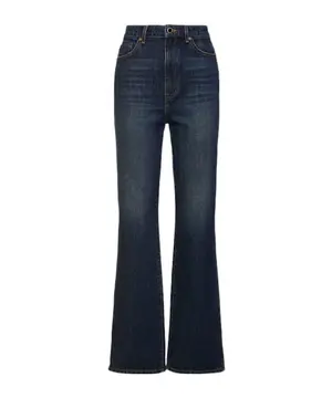 Khaite Danielle High Rise Straight Jeans