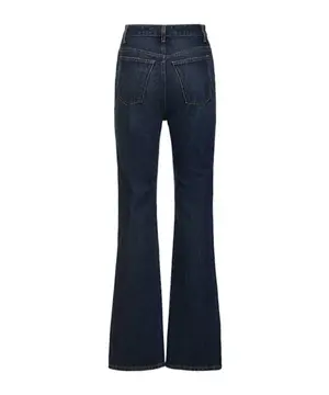 Khaite Danielle High Rise Straight Jeans
