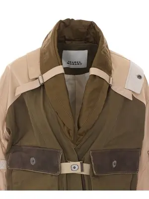Isabel Marant Étoile Julissa Patch Pocket Jacket - Khaki