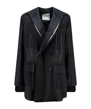 Sacai Double Breasted Outerwear For Women