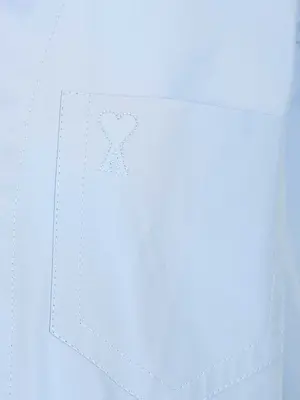 AMI Paris Curved Hem Shirt