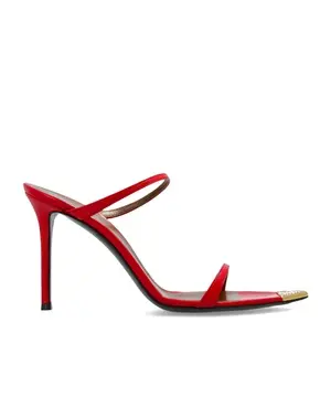 GIUSEPPE ZANOTTI Embellished Pointed Toe Stiletto Heeled Sandals